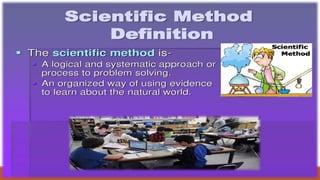 Scientific method of inquiry and advantage and disadvantages.pptx | Science