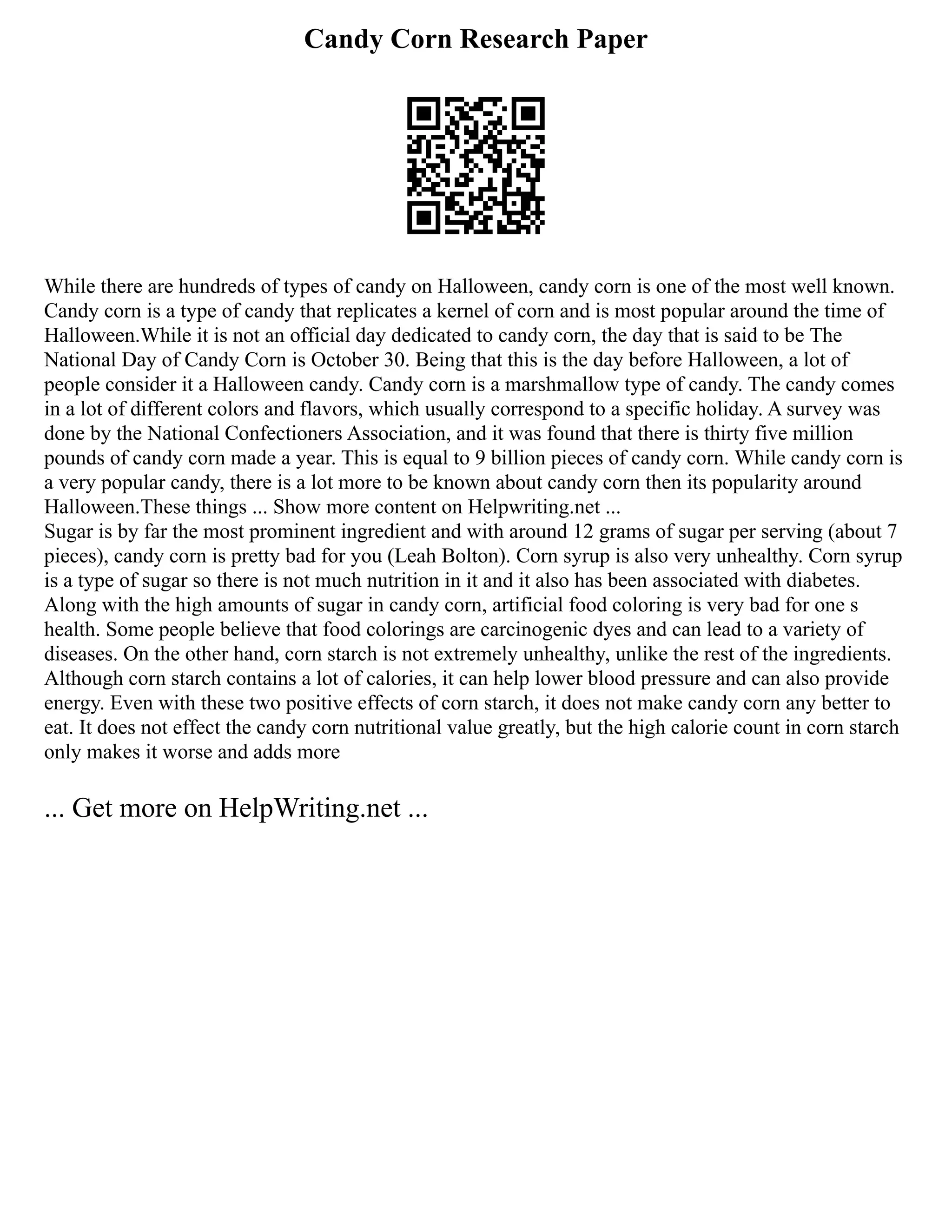 Scientific Method Paper Example - Example Metho | PDF