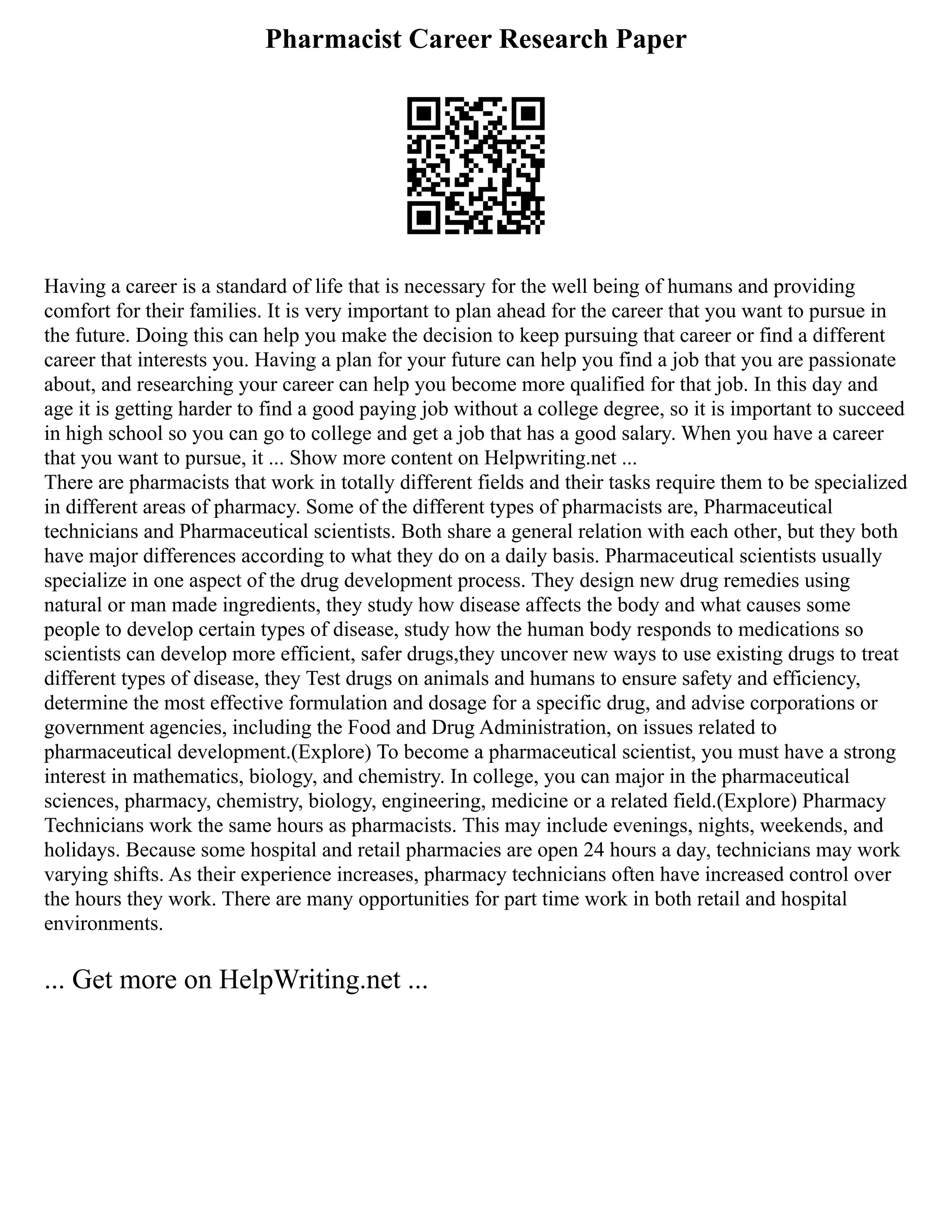 Scientific Method Paper Example - Example Metho | PDF