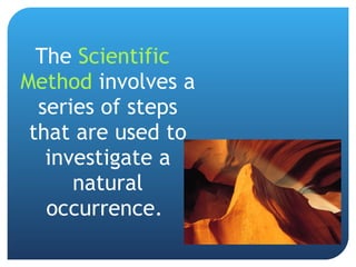 Scientific Method Powerpoint | PPS