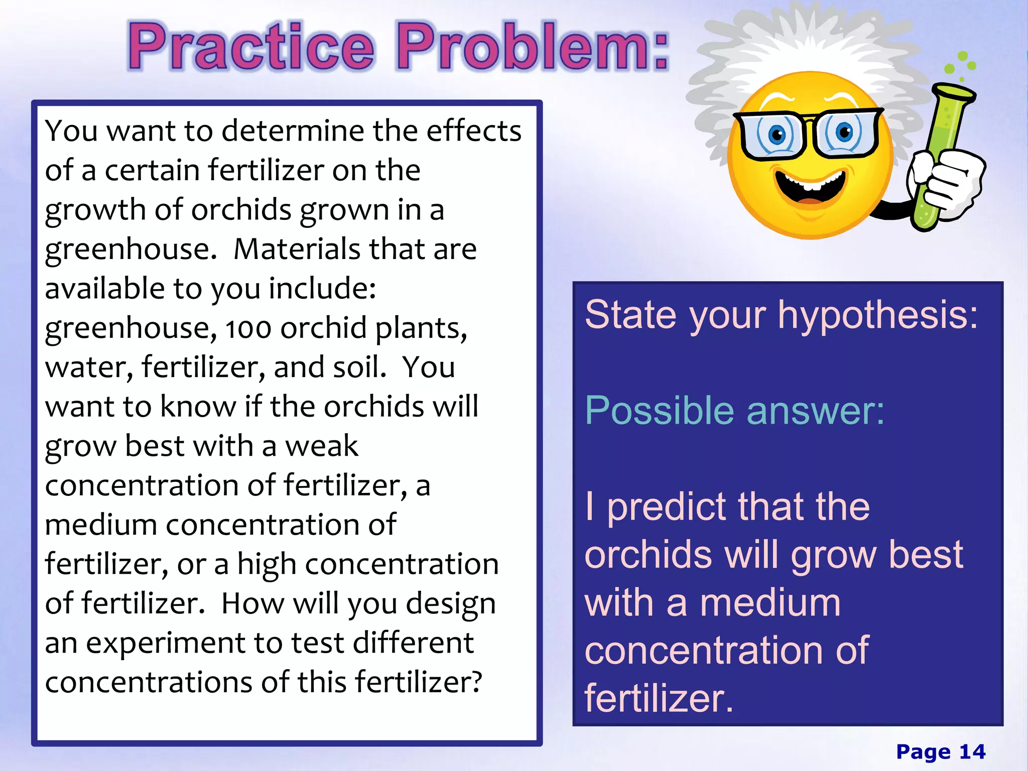 Scientific method power point | PPT