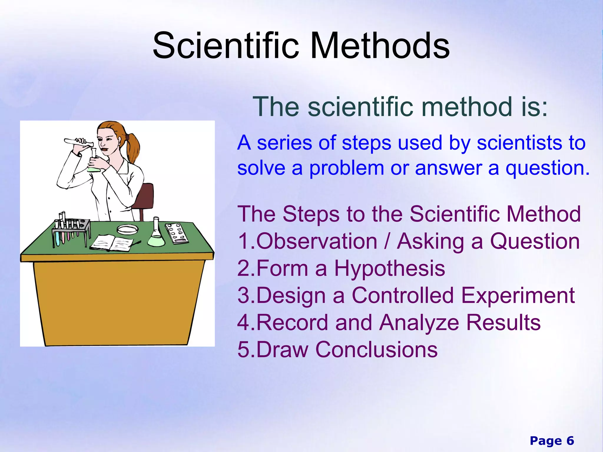 Scientific method power point | PPT