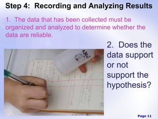 Scientific method power point | PPT