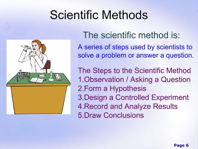 Scientific method power point | PPT