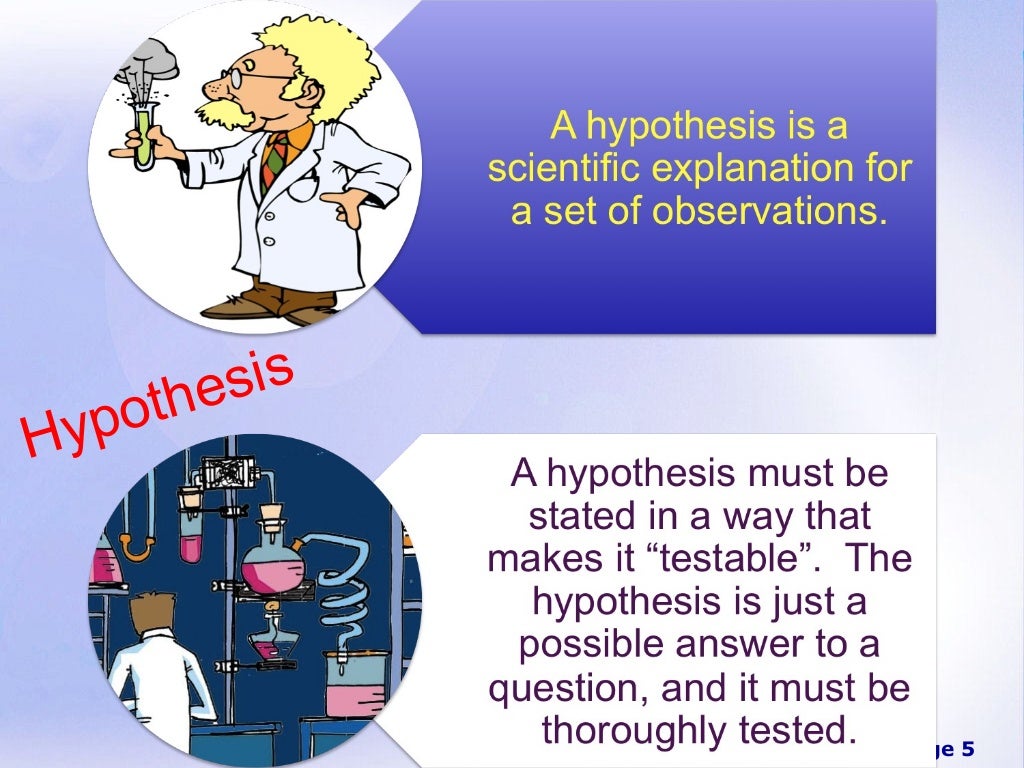 Scientific method power point