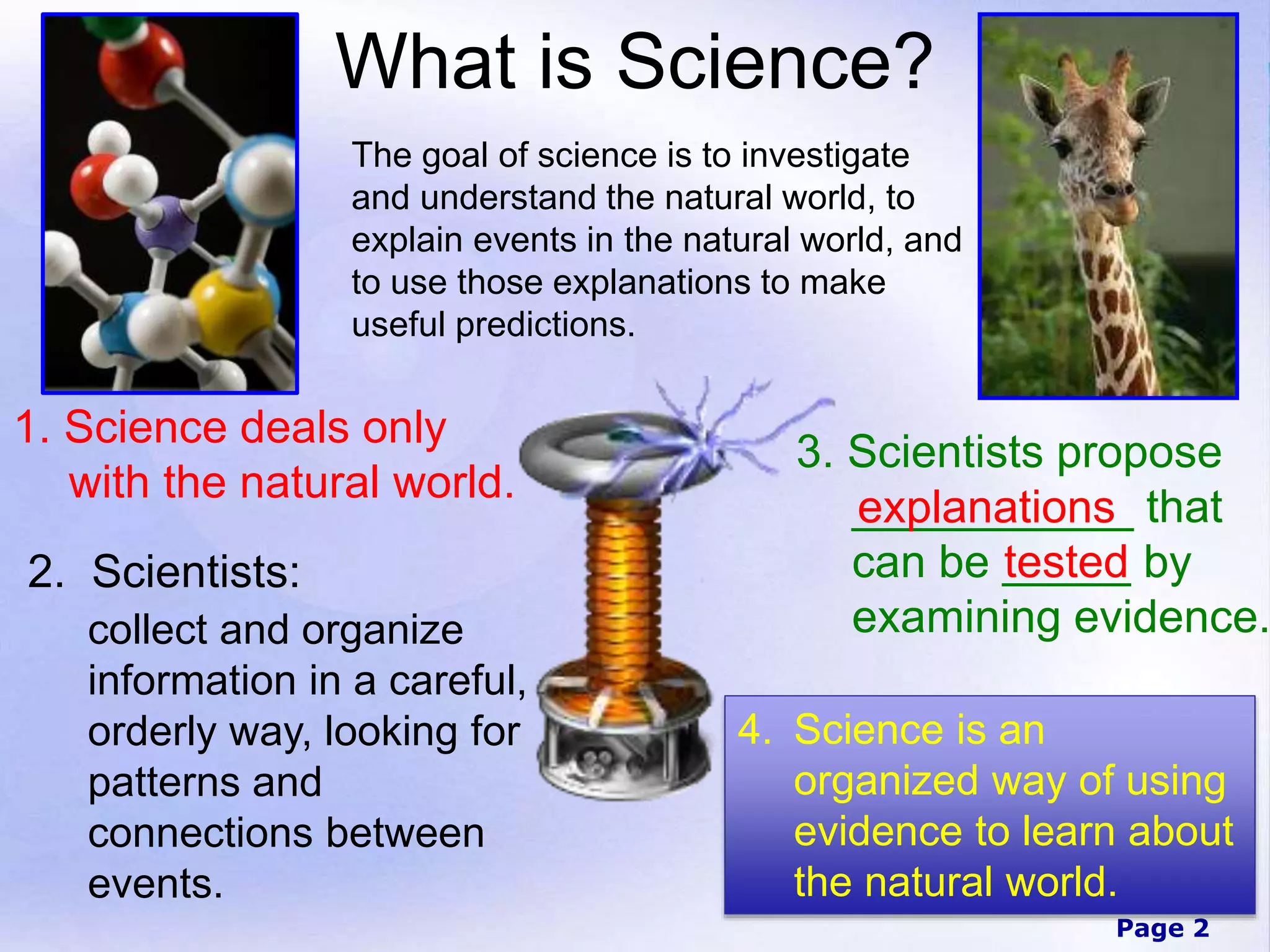 Scientific method power point | PPTX