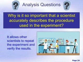 Scientific method power point | PPT