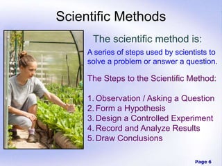 Scientific method power point | PPT