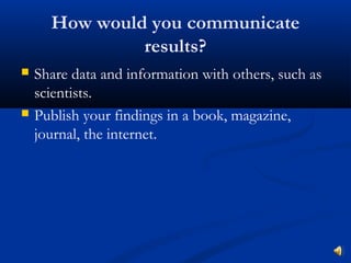 Scientific method powerpoint.php | Physics | Science