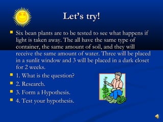 Scientific method powerpoint.php