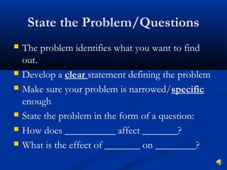 Scientific method powerpoint.php | Physics | Science