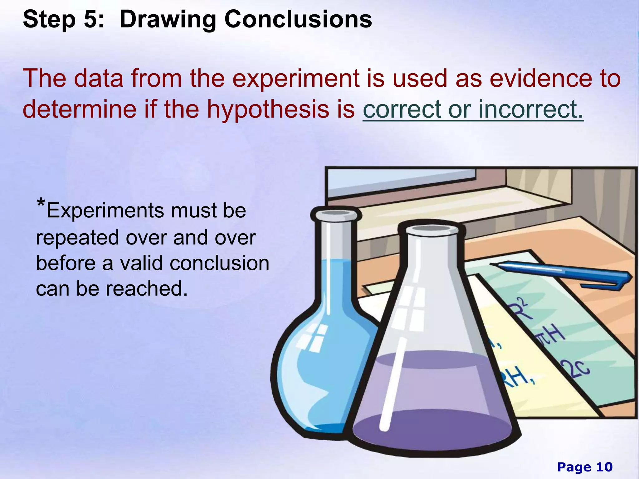 Scientific method power point slideshare | PPTX