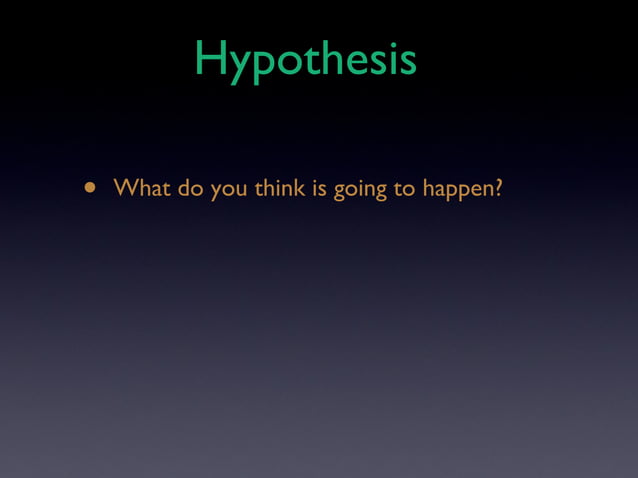 Scientific Method Ppt | PPT