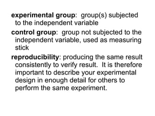 Scientific method ppt | PPT