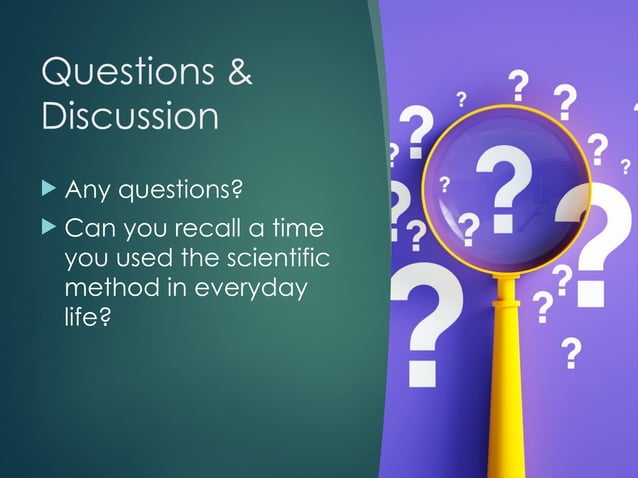 The Scientific Method Power Point Pptx