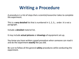 Scientific methods | PPT
