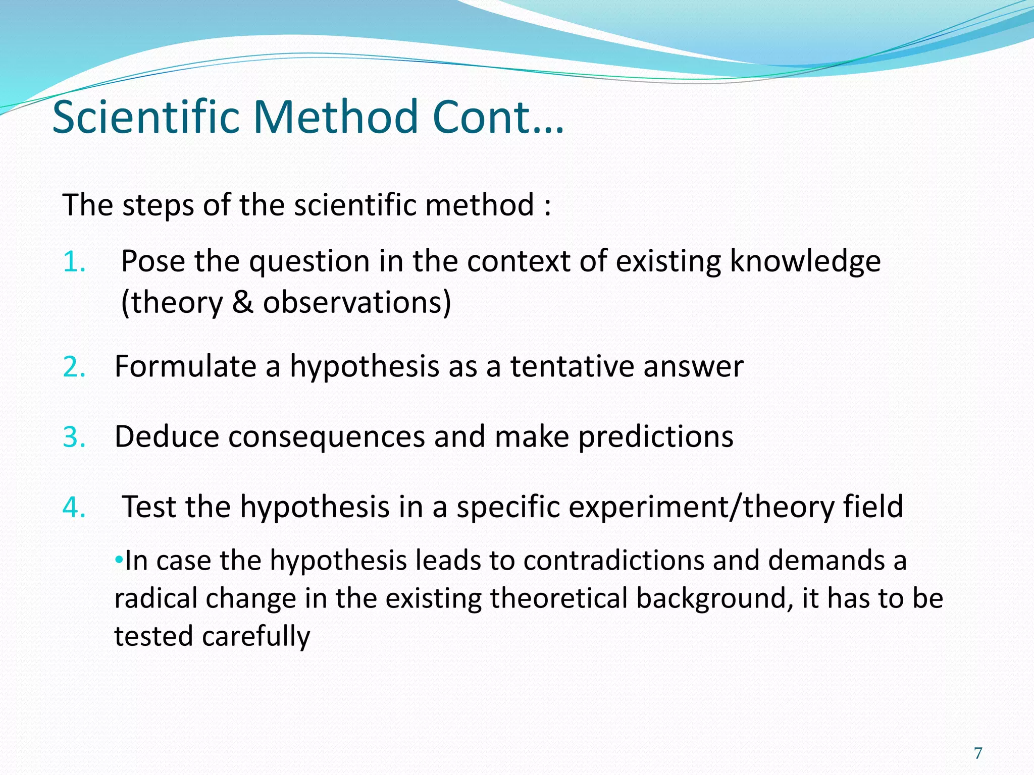 Scientific methods in computer science | PPTX