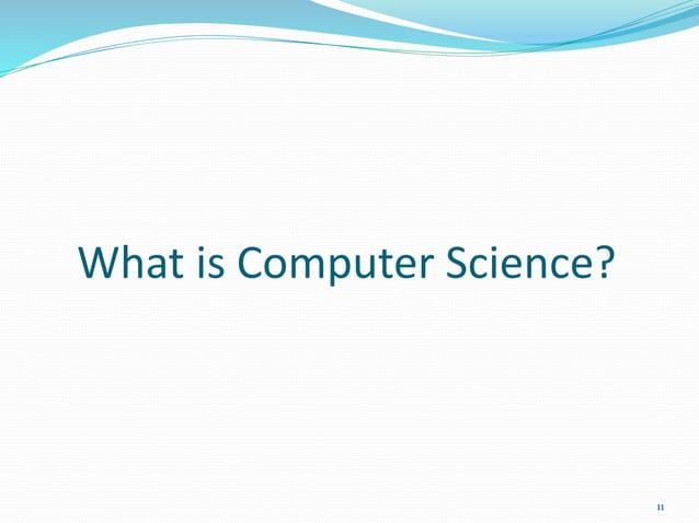 Scientific methods in computer science | PPTX