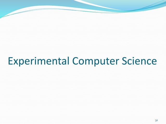 Scientific methods in computer science | PPTX