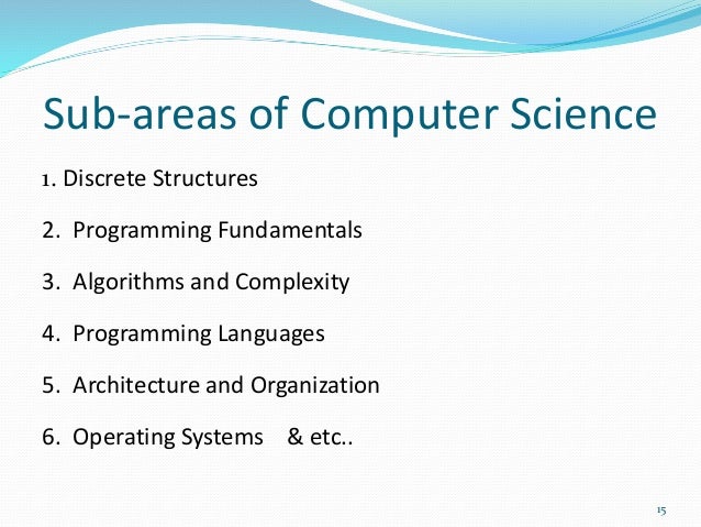 Scientific methods in computer science