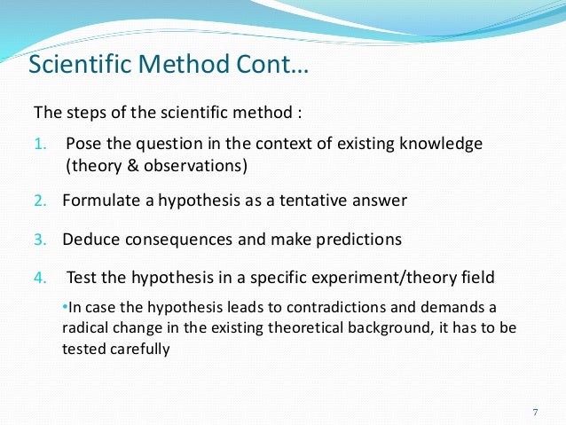 Scientific methods in computer science