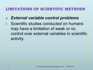 Scientific methods of research | PPSX