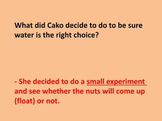 Scientific method story | PPTX | Science