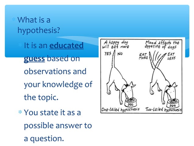 Scientific method & variables | PPT