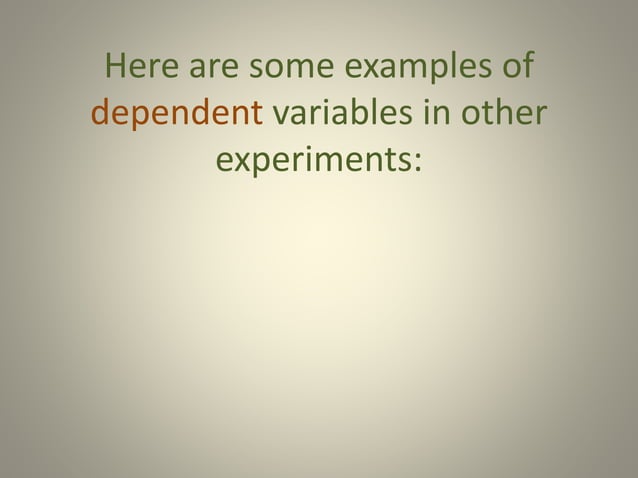 Scientific Method: Variables (Part 1) | PPTX