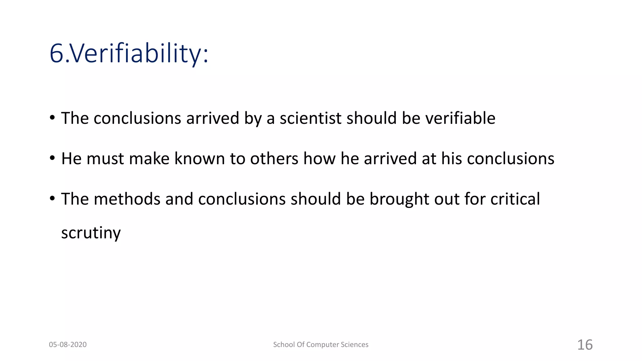 Scientific method vs arbitory method, Research Methods, Research ...