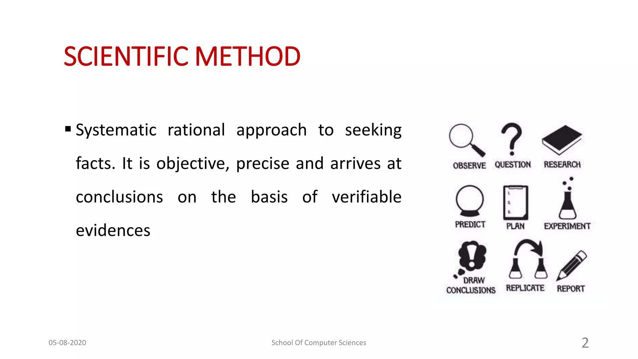 Scientific method vs arbitory method, Research Methods, Research ...