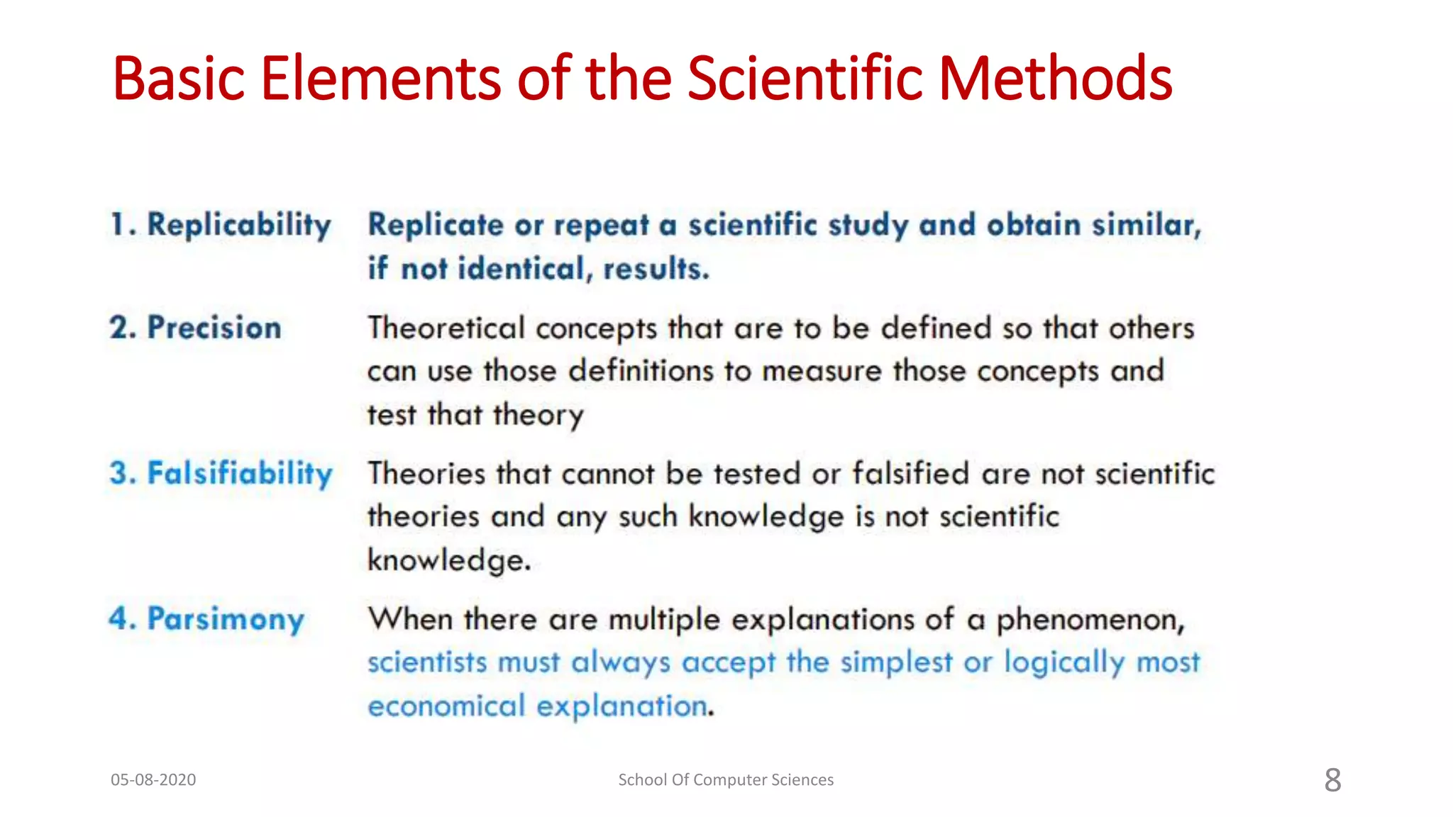 Scientific method vs arbitory method, Research Methods, Research ...