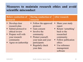 Scientific misconduct | PPTX