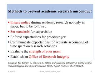 Scientific misconduct | PPTX