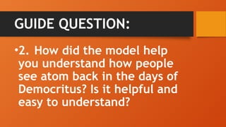 THE SCIENTIFIC MODELS.pptx GRADE-7- LESSONS | PPTX