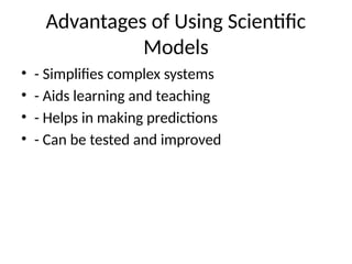 Scientific Models, types of scientific models and importance of ...