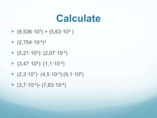 Scientific notation 1 | PPTX