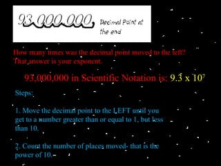 Scientificnotation | PPT