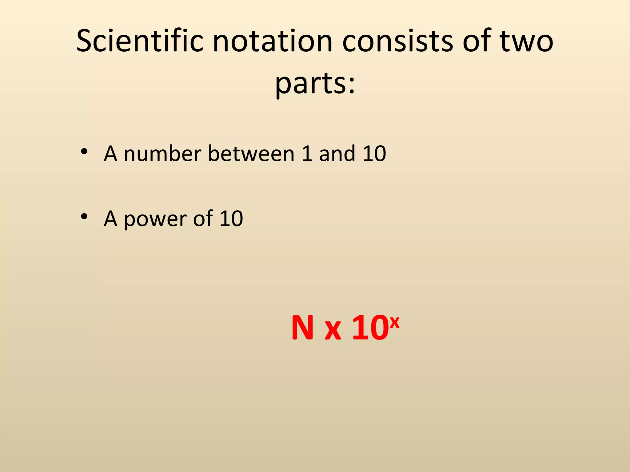 Scientific notation | PPT