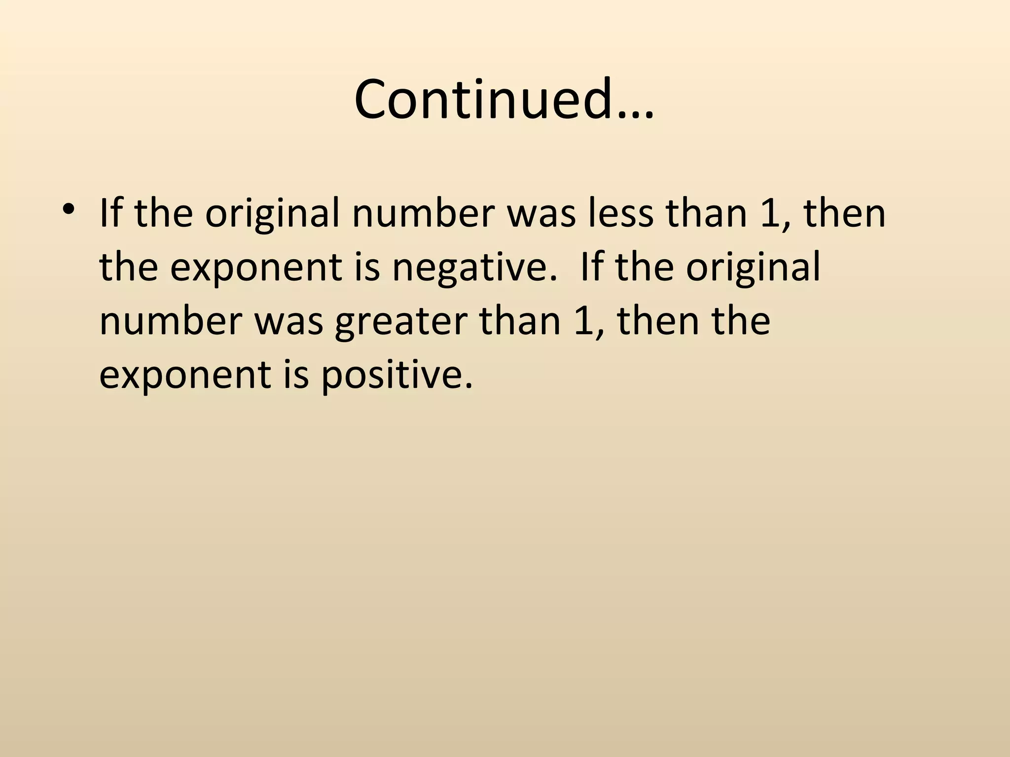 Scientific notation | PPT