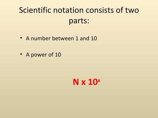 Scientific notation | PPT