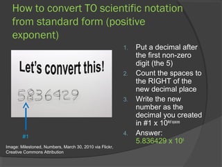 Scientific notation | PPT
