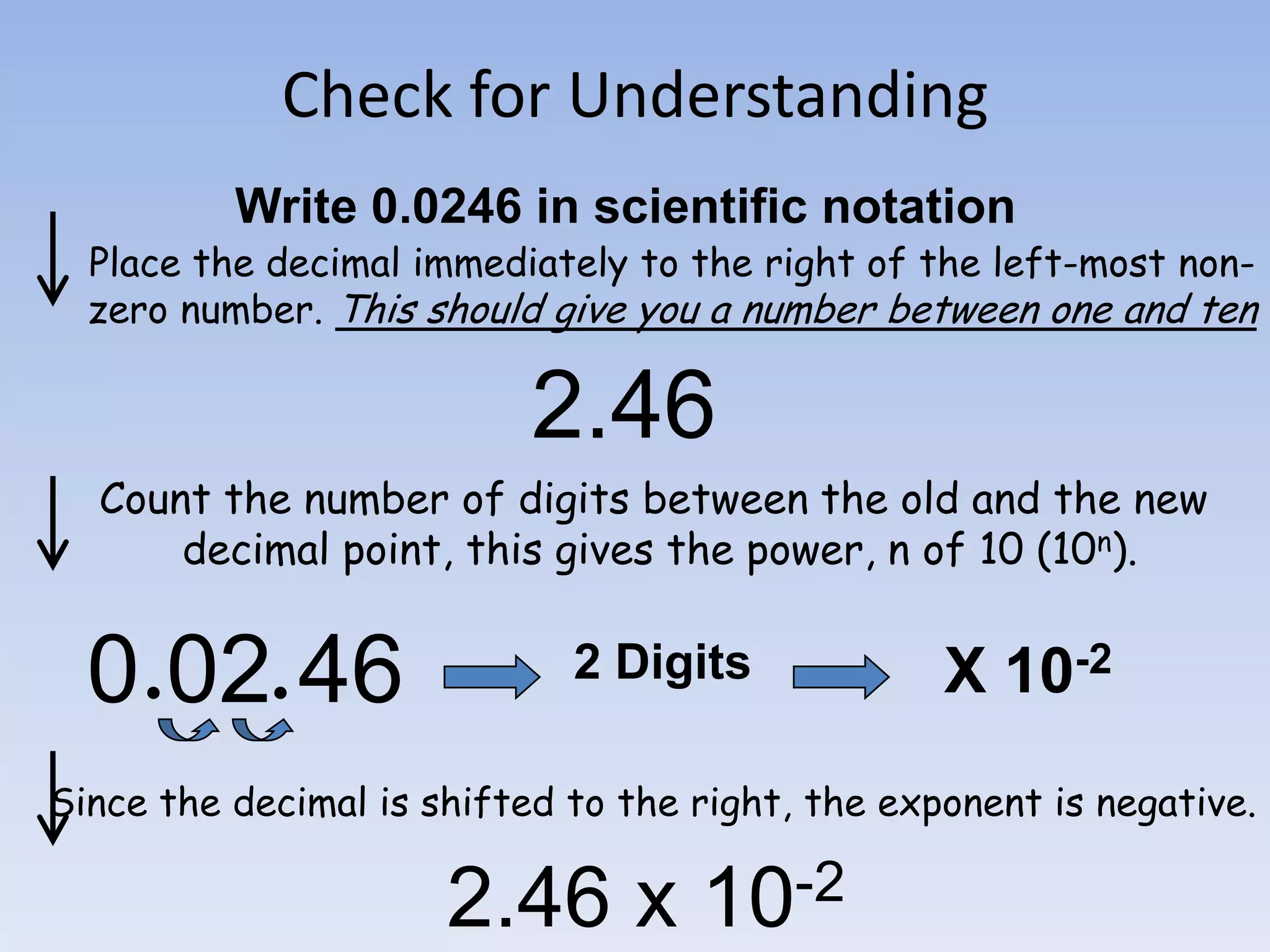 Scientific notation | PPT