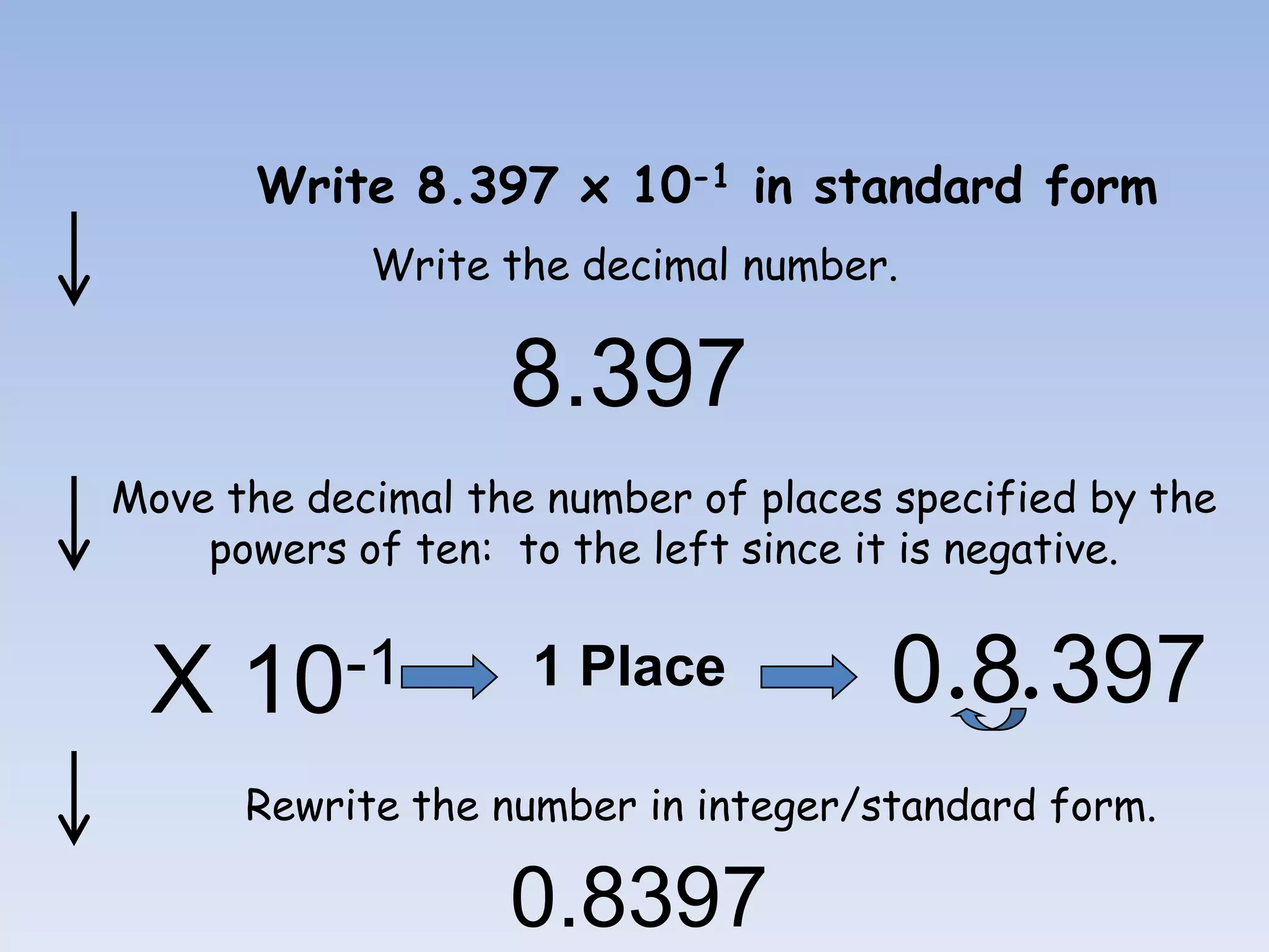 Scientific notation | PPT