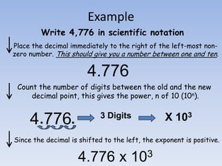 Scientific notation | PPT