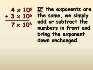 Scientific notation | PPT