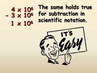 Scientific notation | PPSX | Physics | Science
