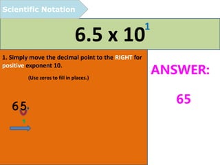 Scientificnotation | PPT