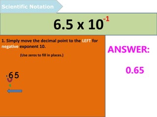 Scientificnotation | PPT