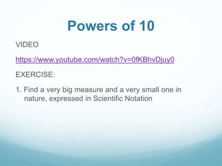 Scientific notation | PPT